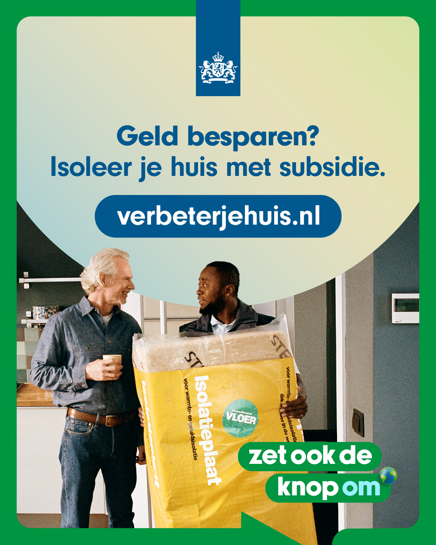 Zelf isoleren: zo begint u vandaag nog – Gemeente Moerdijk